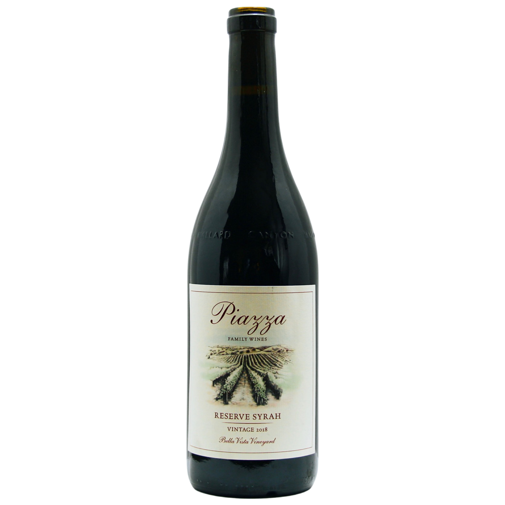2018 Reserve Syrah | Piazza Family Wines