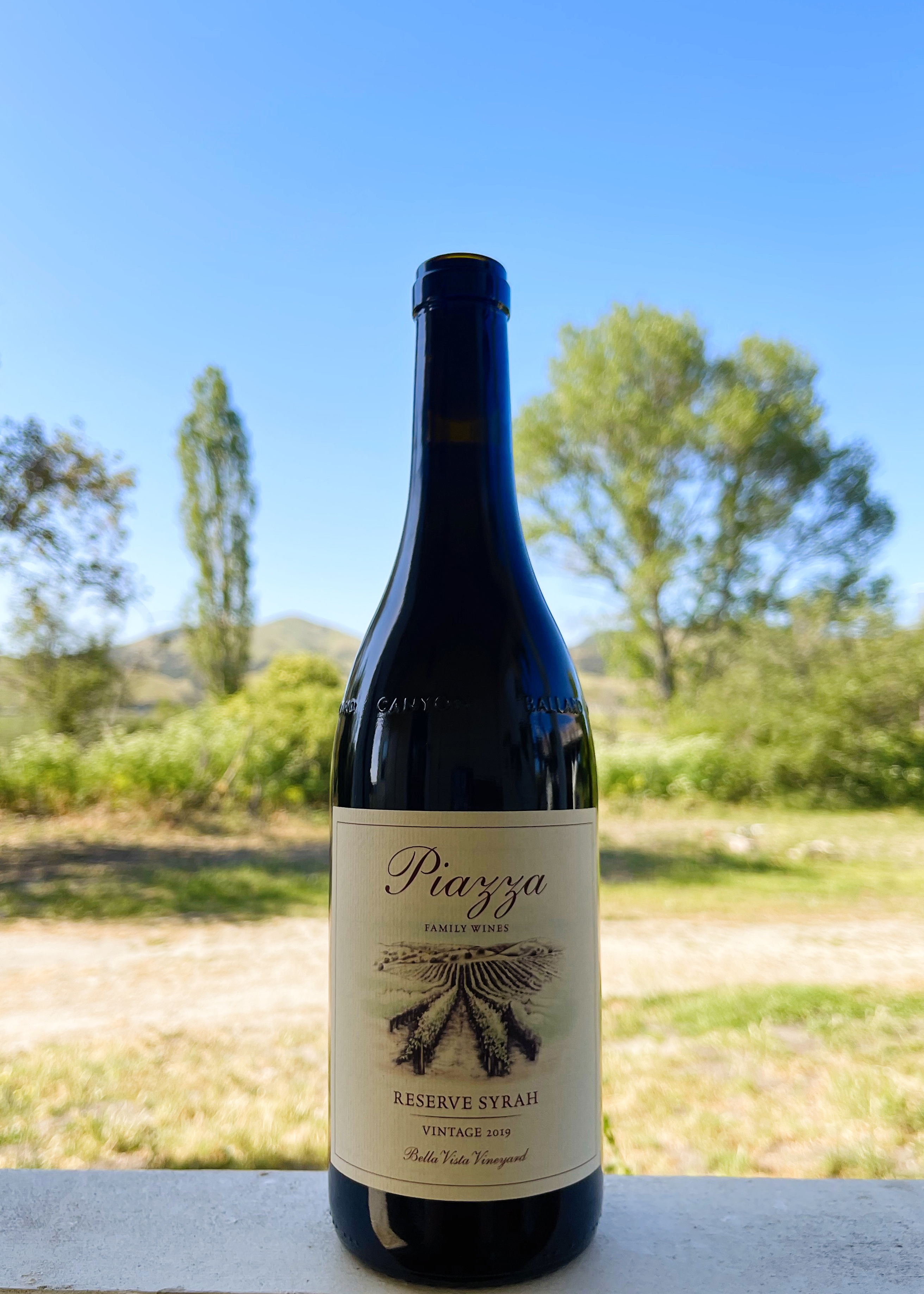 2019 Reserve Syrah | Piazza Family Wines